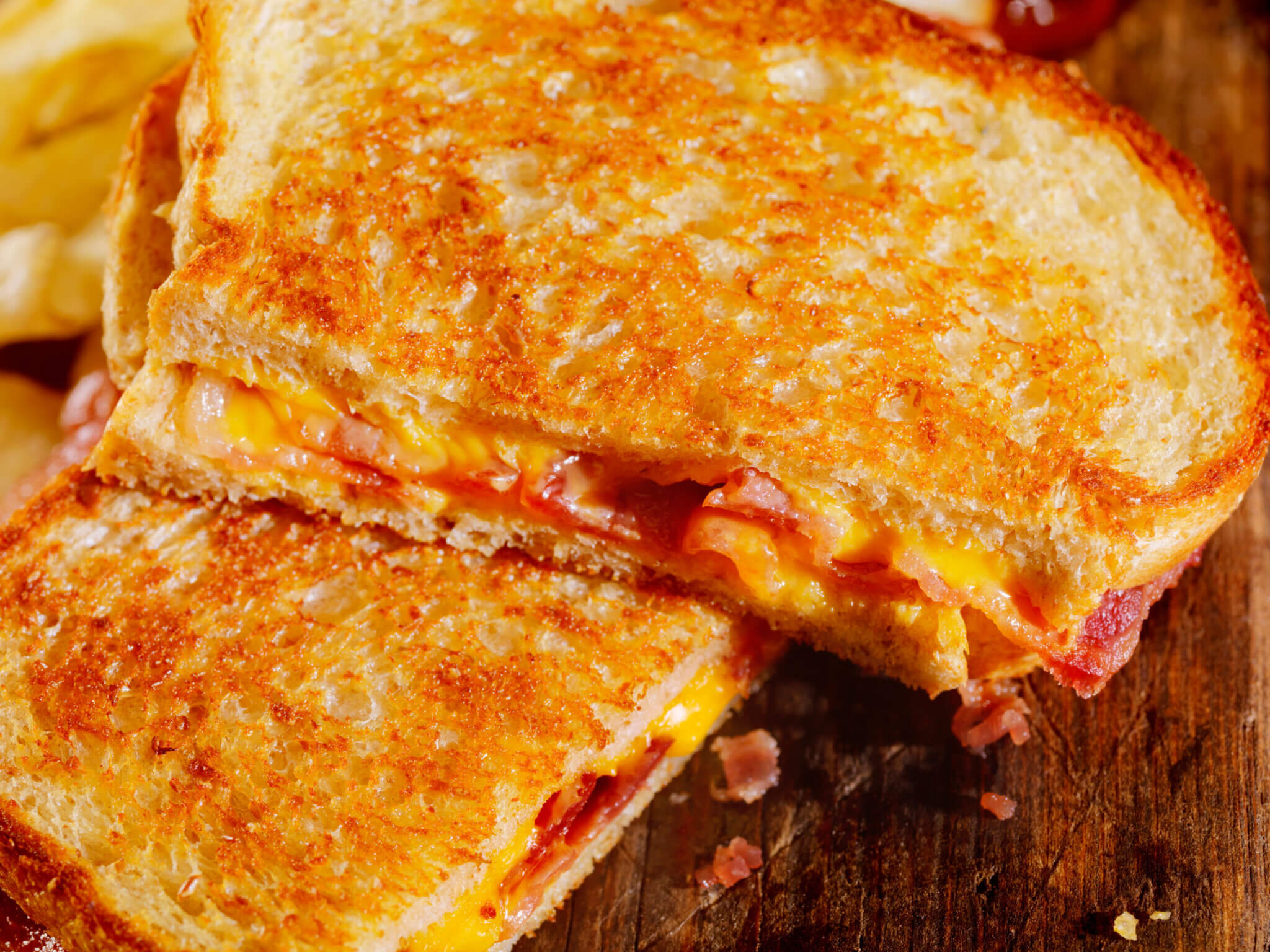 Moore's Bacon Grilled Cheese Sandwich - Moore’s Marinades